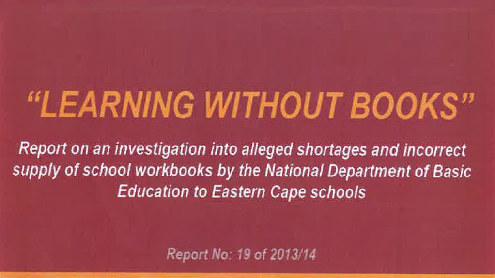 Learning without books - Public Protector report