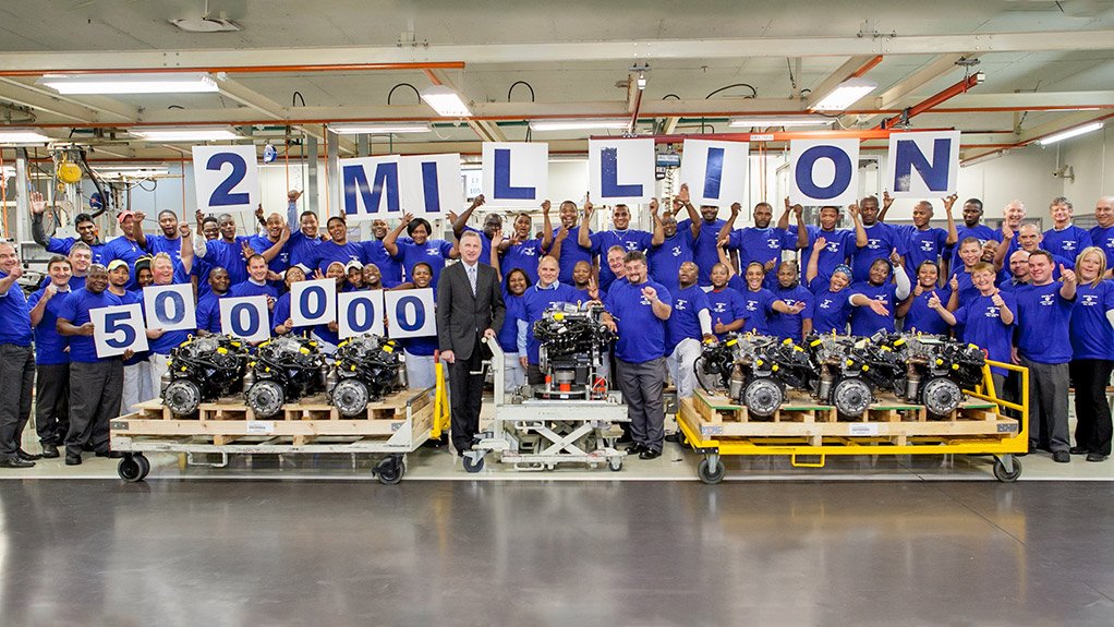 VWSA produces two-millionth engine at Uitenhage plant