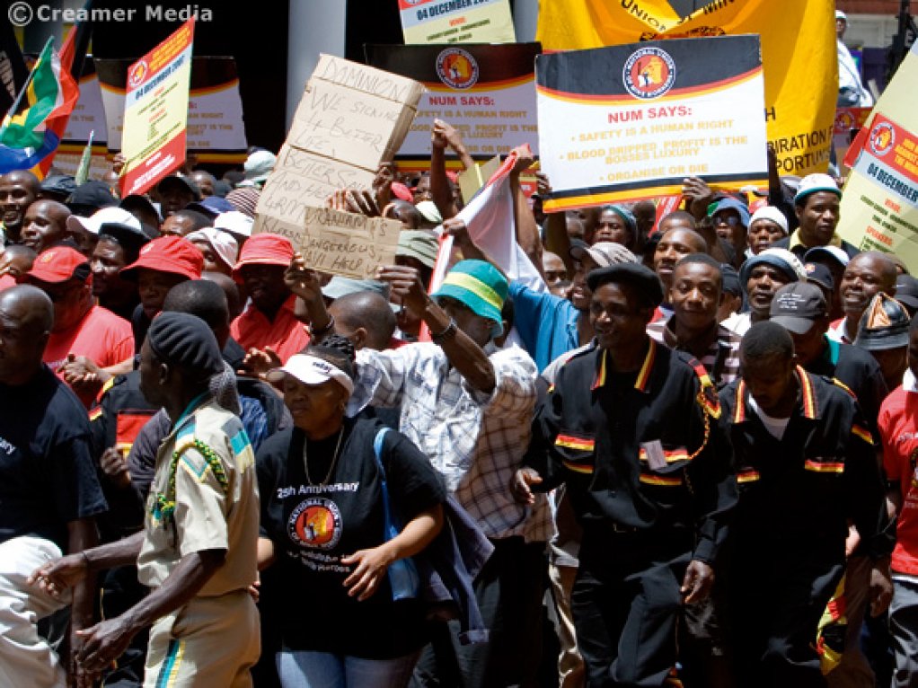 NUM: Statement by the National Union of Mineworkers, National Executive ...
