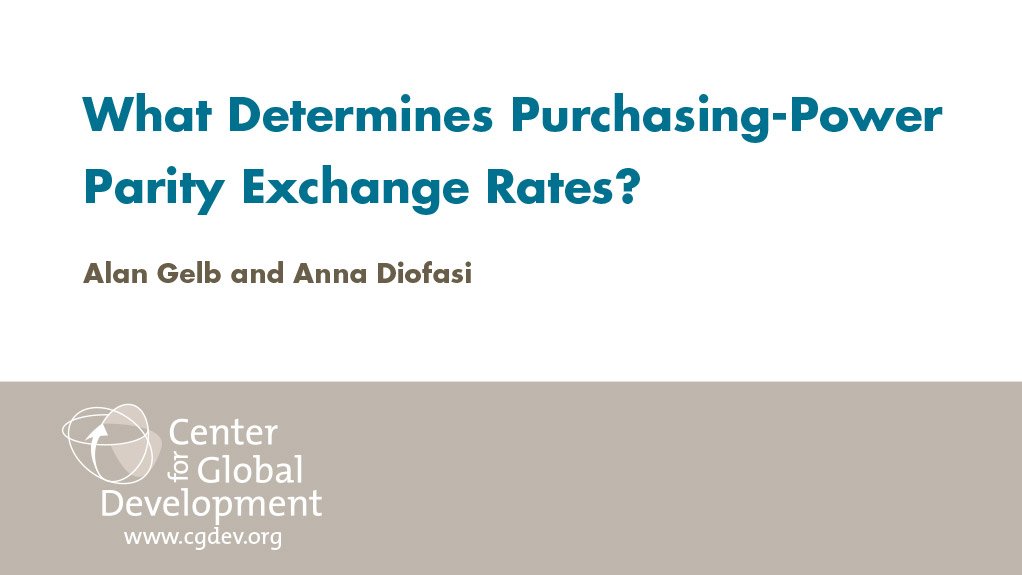 What determines purchasing power parity exchange rates? (September 2015)