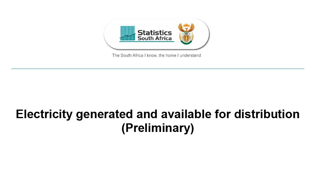 Electricity generated and available for distribution, September 2015 ...