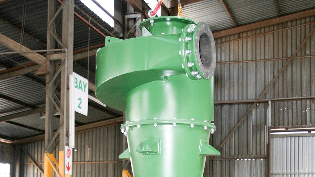 Proven Multotec Cyclone Technology Available As Flange-To-Flange Fit ...