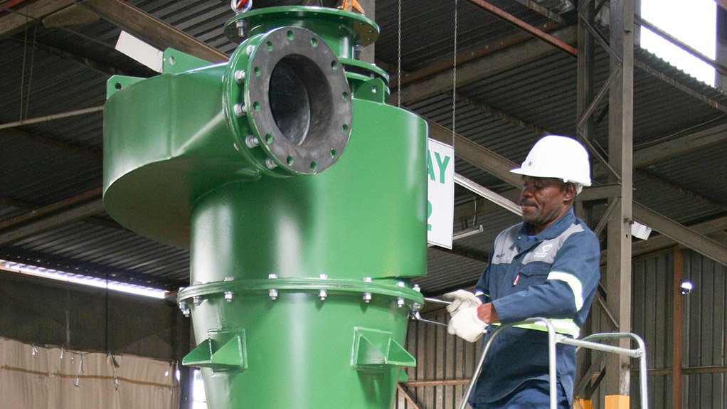 Proven Multotec Cyclone Technology Available As Flange-To-Flange Fit ...