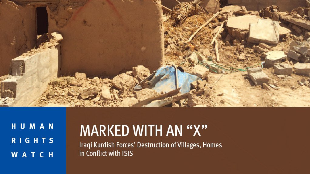 Marked With An "X" – Iraqi Kurdish Forces' Destruction of Villages ...