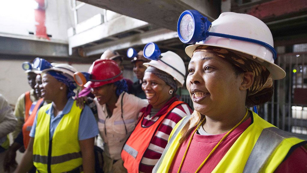 S African mining industry advances gender diversity, transformation ...