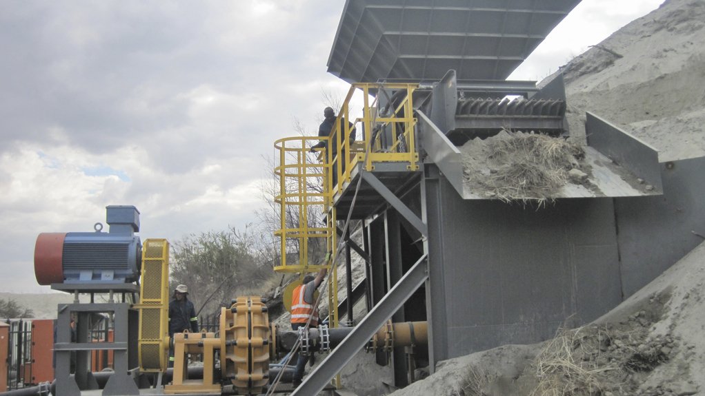 Hydromining technology under development offers greater productivity