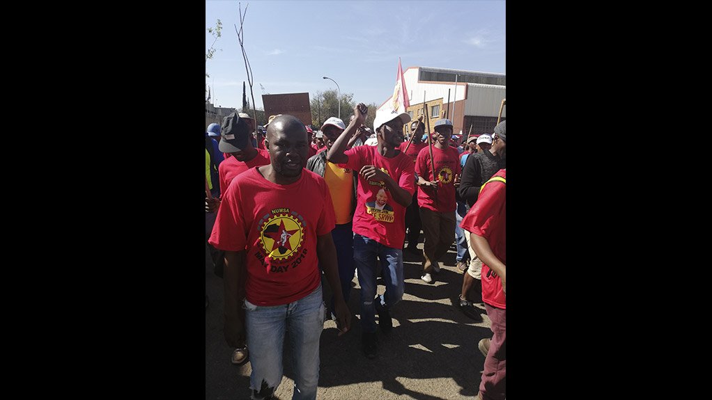 NUMSA: NUMSA on strike at Videx Mining Products over production targets