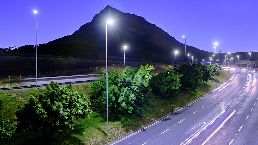 Energy-Efficient LED Streetlighting for Cape Town Highway Intersection