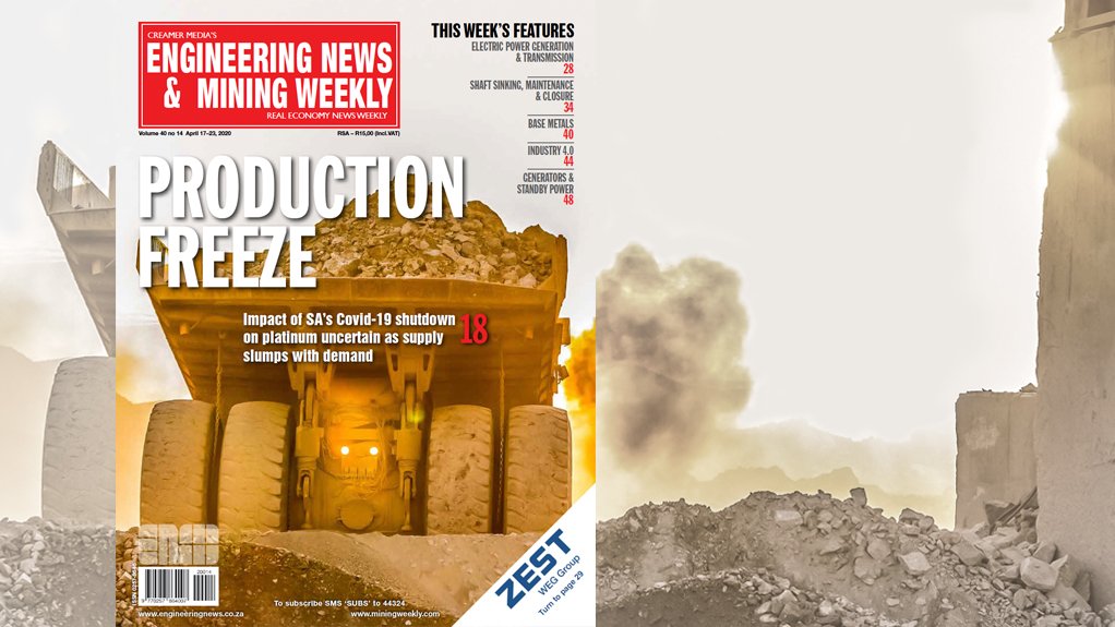 Engineering News & Mining Weekly e-magazine now available