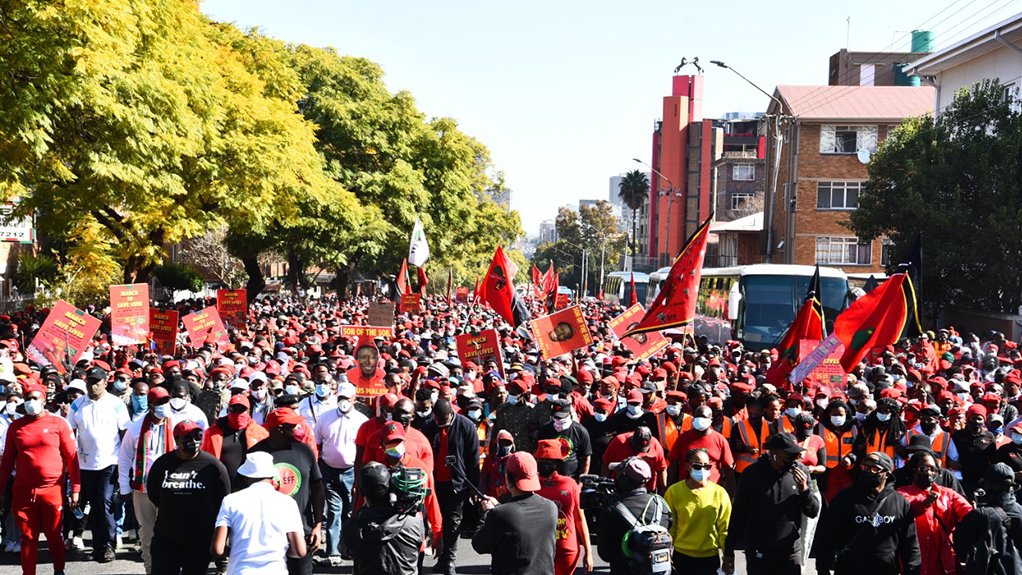 EFF protest convenor faces criminal charges for contravention of ...