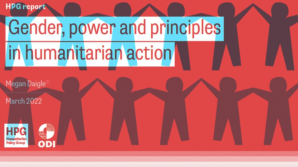 Gender, power and principles in humanitarian action