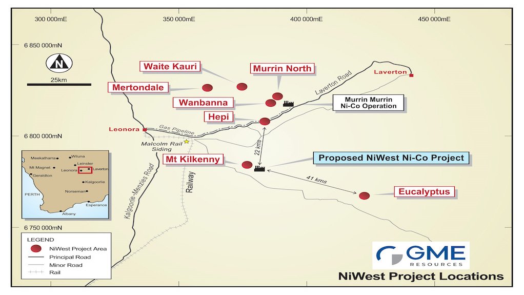 NiWest nickel/cobalt project, Australia
