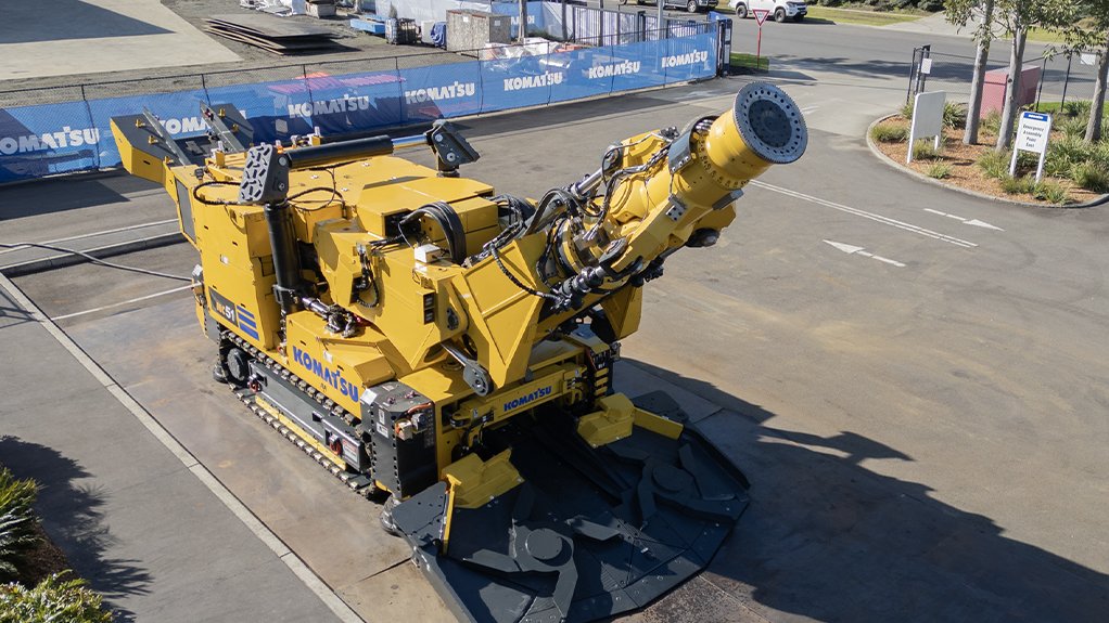 Komatsu MC51 hard rock continuous miner revolutionises ground excavation