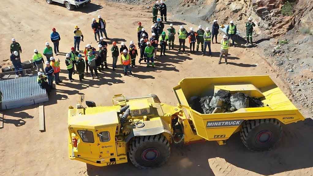 Emerging South African copper miner highlights loss-narrowing performance